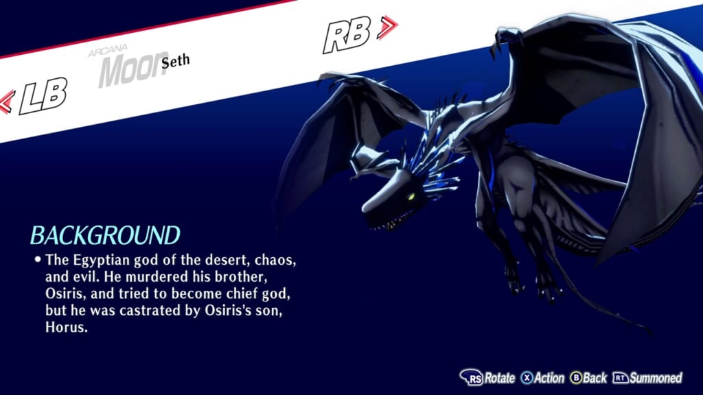 Persona 3 Reload: Episode Aigis - Seth Persona Guide: Stats and Skills ...