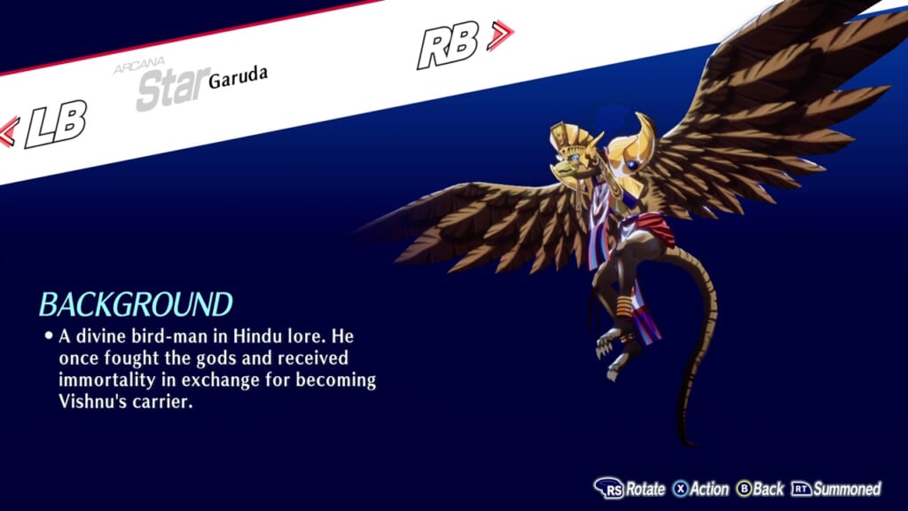 Persona 3 Reload: Episode Aigis - Garuda Persona Guide: Stats and ...
