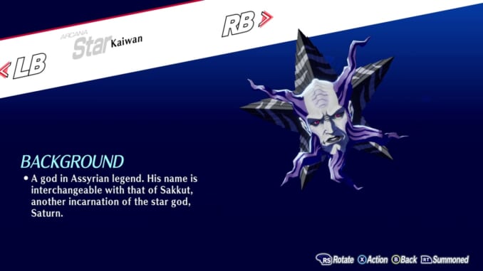 Persona 3 Reload: Episode Aigis - Kaiwan Persona Guide: Stats and ...