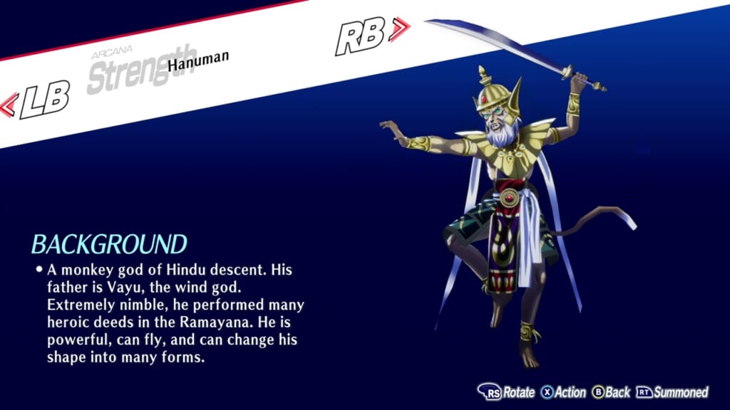 Persona 3 Reload: Episode Aigis - Hanuman Persona Guide: Stats and ...