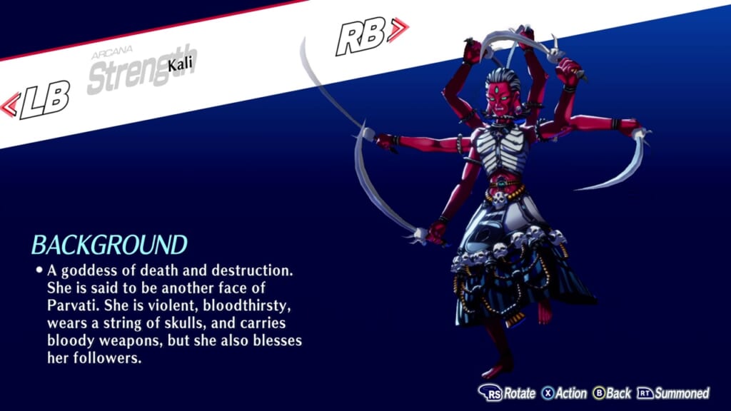 Persona 3 Reload: Episode Aigis - Kali Persona Guide: Stats and Skills ...