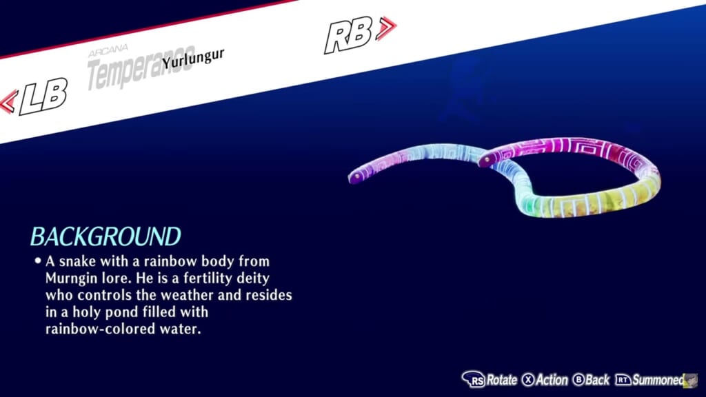 Persona 3 Reload: Episode Aigis - Yurlungur Persona Guide: Stats and ...