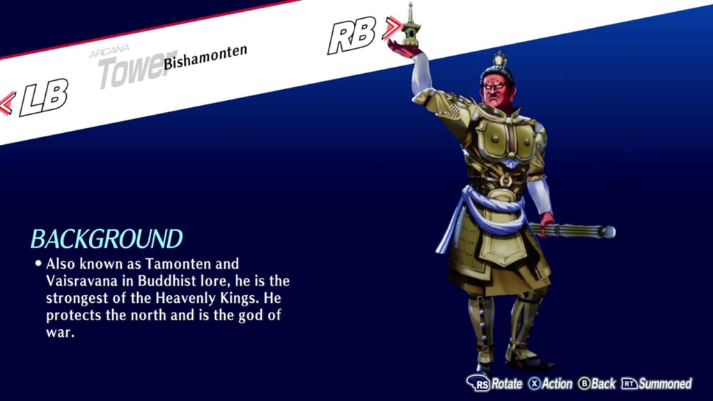 Persona 3 Reload: Episode Aigis - Bishamonten Persona Guide: Stats and ...