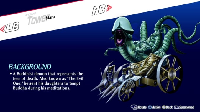 Persona 3 Reload: Episode Aigis - Mara Persona Guide: Stats and Skills ...