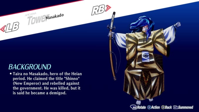 Persona 3 Reload: Episode Aigis - Masakado Persona Guide: Stats and ...